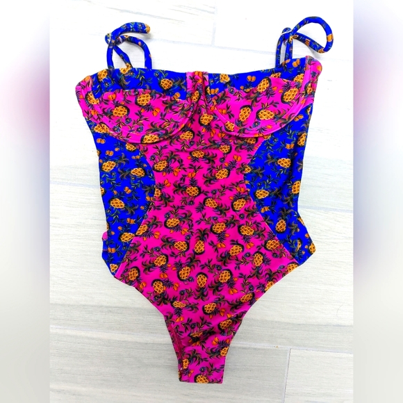 FARM Rio | Swim | Farm Rio Fruit Dots Onepiece Swimsuit | Poshmark